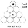 Pool & Billiards Game Rules | Ten Ball - Billiards Republic
